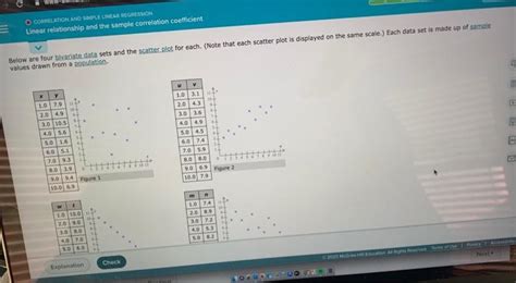 Solved O CORRELATION AND SIMPLE LINEAR REGRESSION Linear Chegg Com