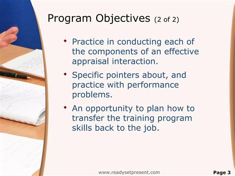 performance evaluation powerpoint ppt content modern sample ppt