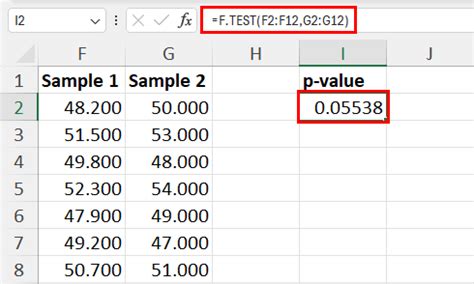 Ways To Find P Value In Microsoft Excel How To Excel