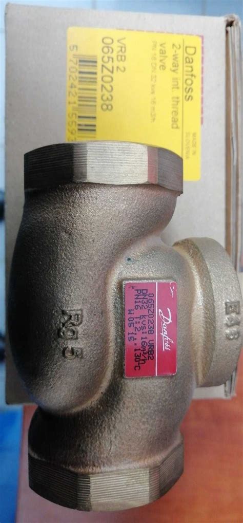 Клапан Danfoss 2 х ходовой Vrb2 Pn16 Dn32 16 ВР 065z0238 7 046 грн Климатическое