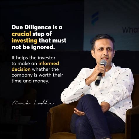 Vivek Lodha On Linkedin Startup Duediligence Startupinvestment