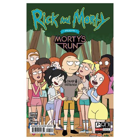 Rick And Morty Presents Mortys Run Issue 1 Cover B Feister