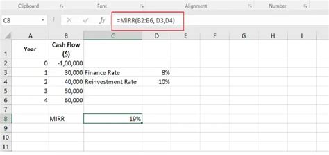 How To Use Irr Function In Excel Formula Examples Geeksforgeeks