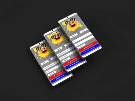 Interactive Smiley Signup Page Component Vanilla Js Html Css By Dev It Up On Dribbble