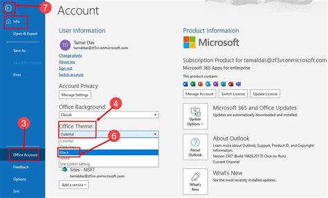 Outlook Dark Mode How To Enable And Disable It Mspoweruser