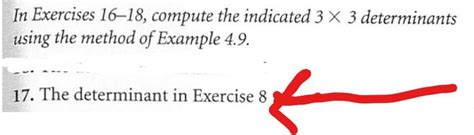 Solved The Question Is Asking To Compute The X Determinant Chegg Com