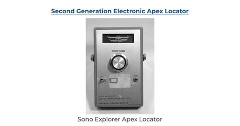 Electronic Apex Locators And Their Generations Dentalkart