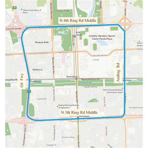 Map Of Experimental Road Network Download Scientific Diagram