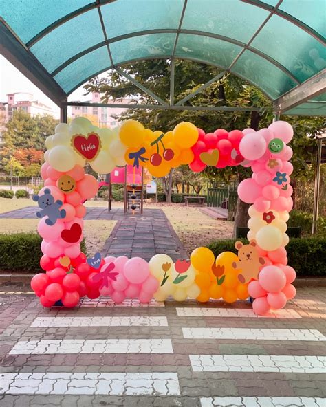 니니블룸 파주풍선 운정풍선 일산풍선 풍선꽃다발 풍선창업클래스 선생님들 다 만족해주셨던 포토존🤍 이번 시즌엔 다양한 캐릭터보다 한가지 캐릭터로 여러디자인이 가능하게 제작해