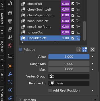 Shape Key With Value 1 Makes Faces Dissapear Animation And Rigging Blender Artists Community