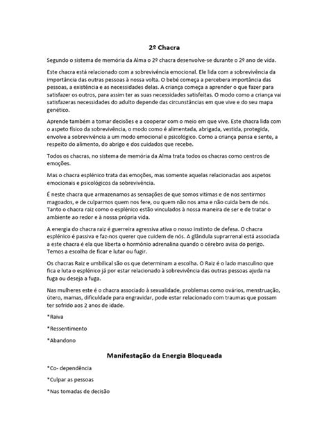 2º Chacra Pdf