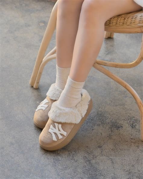 어그 겨울슬리퍼 뮬 Mlb 포근한 데일리 털신발 네이버 블로그