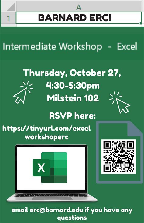 open workshop series intermediate excel empirical reasoning center