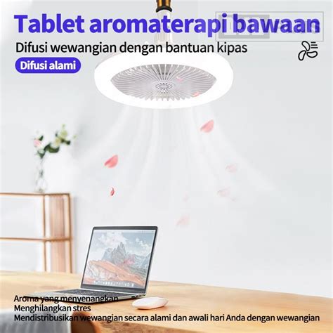 Jual Djdplus Lampu Kipas Led Multifungsi Hemat Energi Lampu Gantung Langit Langit Dengan Kipas