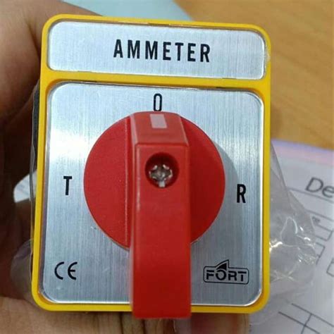 Promo Promo Terbatas Rotary Switch Ampere Selector Switch Ass Ammeter Sa16 Fort Sft20 4