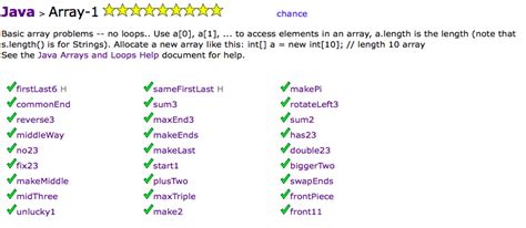 Coding Bat Array 1 Max Brauer
