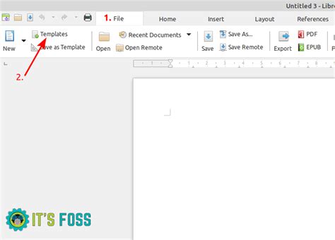 How To Create Templates In LibreOffice