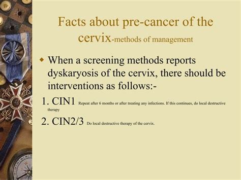 Cervical Canser Screening Ppt