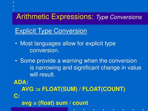 Ppt Assignment Statements And Arithmetic Expressions Powerpoint