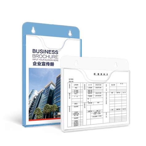 Wall Mounted Data Rack Wall Mounted File Storage Box A4 File Rack Acrylic File Box Wall Mounted