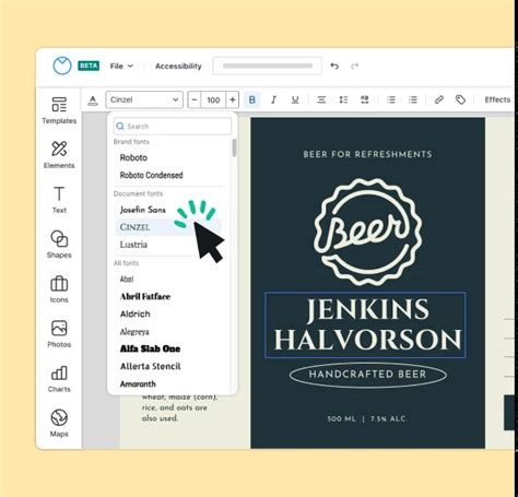 Online Label Maker Design Product Labels For Free