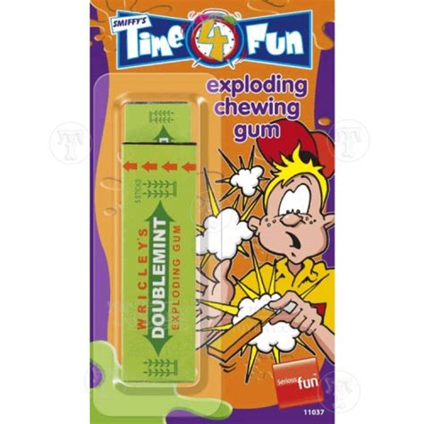Exploding Chewing Gum Joke Practical Jokes Jokes And Magic
