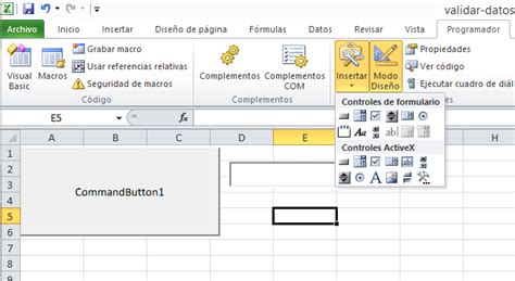 MACROS EN EXCEL Validar Datos En Excel 2010 Con Macros