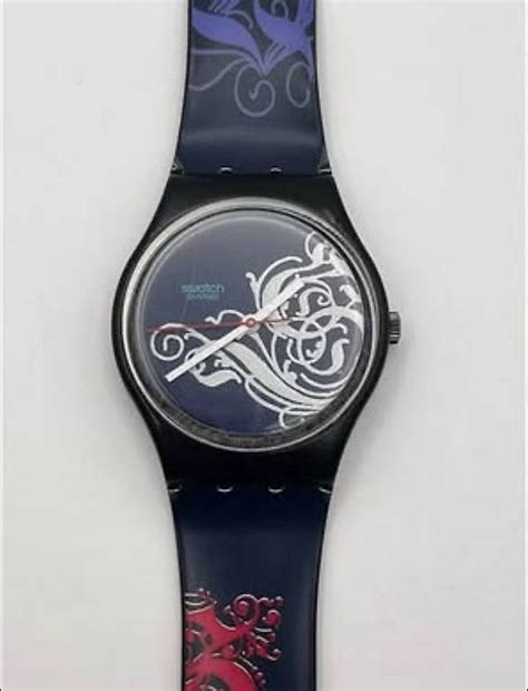 Swatch 1990 Gb135 Tristan Uhr Mit Originalbox Vintage Kaufen Auf Ricardo