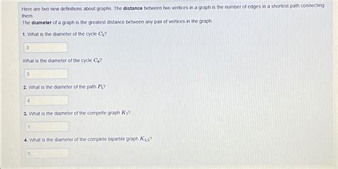 solved here are two new definitions about graphs the