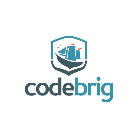Codebrig Logo Codeship Boat Logo 34352899 Vector Art At Vecteezy