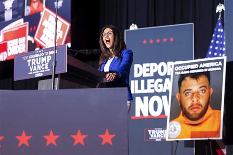 Lauren Boebert Stephen Miller Kick Off Trump Rally With Racist Threat