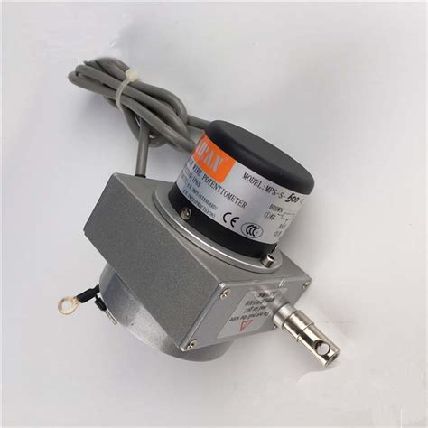High Precision Incremental Draw Wire Displacement Sensor Mps Xs P 100 1000mm Wire Rope Encoder