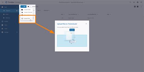 Trimble Connect Point Cloud Integration Web And Desktop Pointscene
