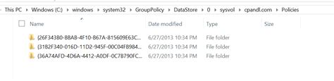 Understanding Group Policy Caching In Windows 8 1 SDM Software