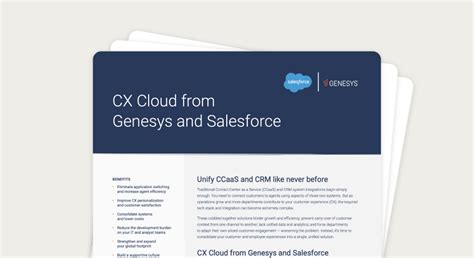 Genesys Salesforce Partnership