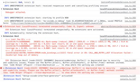 Starting A Test Debug Session Sends Nan As Increment And Makes The Window Unresponsive · Issue