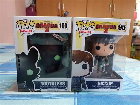 Hiccup And Toothless Funko Hobbies And Toys Toys And Games On Carousell