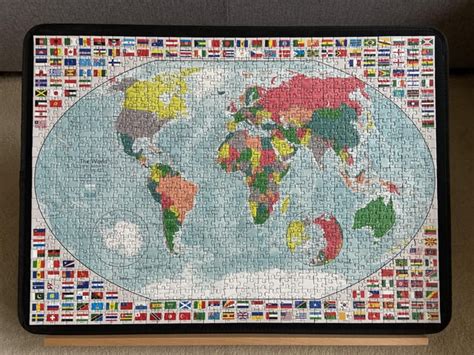 World Map Ravensburger 1000 Piece Rjigsawpuzzles