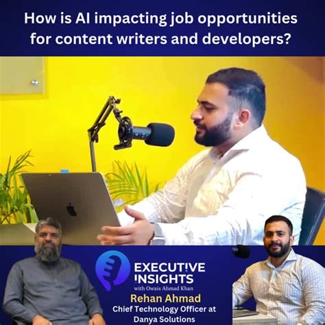 Executive Insights With Owais Ahmad Khan On Linkedin Impacts Of Ai On