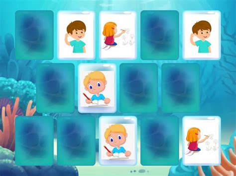 Classroom Commands Matching Pairs