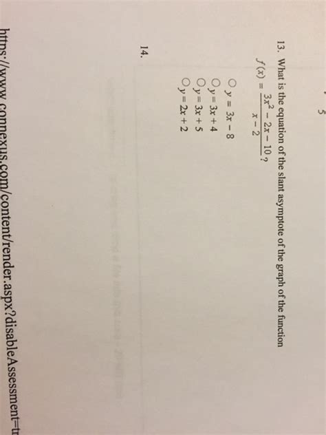 Solved 3 What Is The Maximum Value For The Function On The