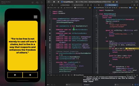 Video Finished Quotes App With Swift Alen T Vinsent Posted On The