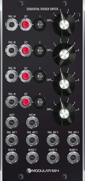Moon Modular V Sequential Divider Switch MU Module On ModularGrid