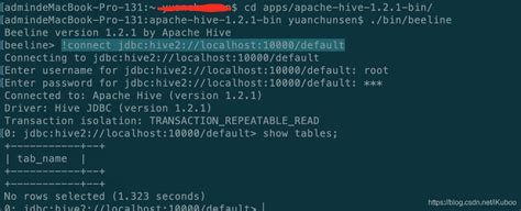 hive的metadata、metastore 、hiveserver2、beeline 之间的关系 hiveserver2