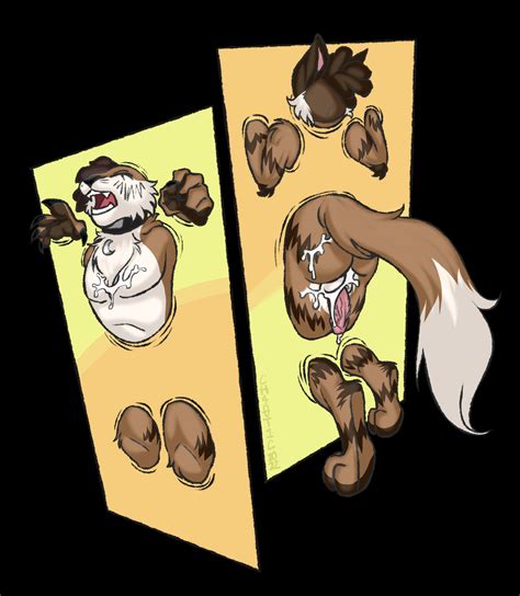 Rule 34 After Anal After Sex Anthro Ass Blush Bodily Fluids Breasts Brown Body Ch40t1c Closed