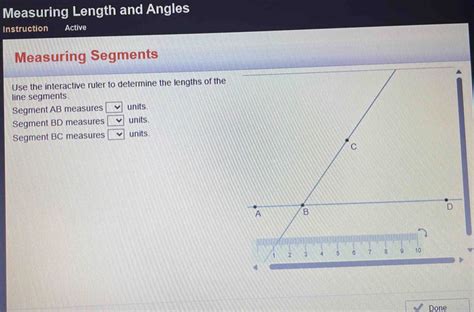 measuring length and angles instruction active measuring segments use