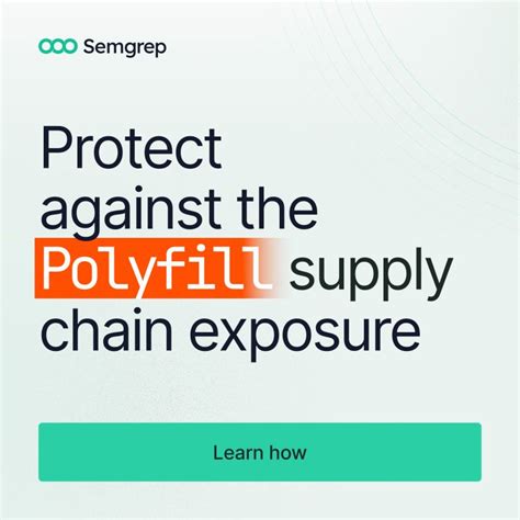Semgrep On Linkedin Cybersecurity Semgrep Supplychainsecurity
