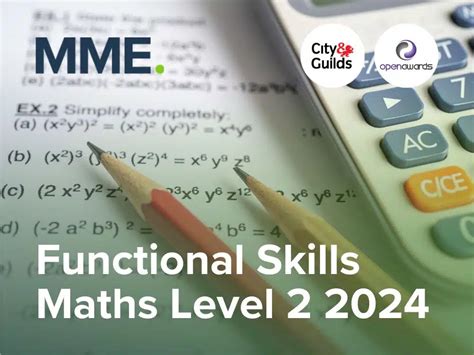 Functional Skills Maths Level 2 2024 Mme