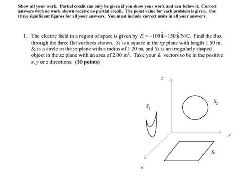 Solved Show All Your Work Partial Credit Can Only Be Given