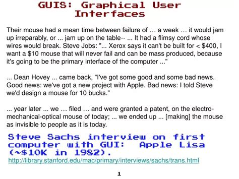 Ppt Guis Graphical User Interfaces Powerpoint Presentation Free Download Id9380900